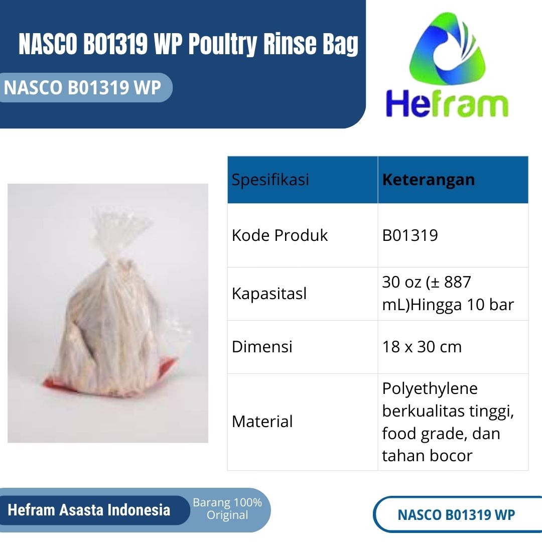 Nasco Sampling Bag - PT Hefram Asasta Indonesia